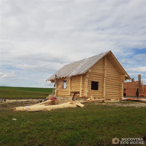 Case Din Lemn Rotund • Bucovina Eco House