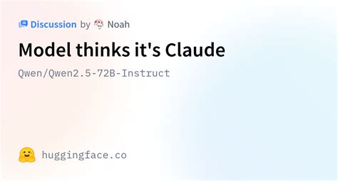 Qwen Qwen2 5 72B Instruct Model Thinks It S Claude