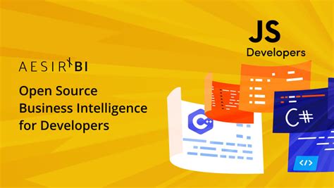 Open Source Business Intelligence For Developers