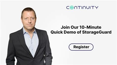 On Wednesday June 7th Join Our 10 Minute Demo Of Storageguard And See How To Ransomware Proof