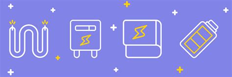 세트 라인 배터리 충전 전기에 관한 책 전기 계량기 및 케이블 아이콘 벡터 개념에 대한 스톡 벡터 아트 및 기타 이미지 개념 계기판 측정기 교과서 Istock