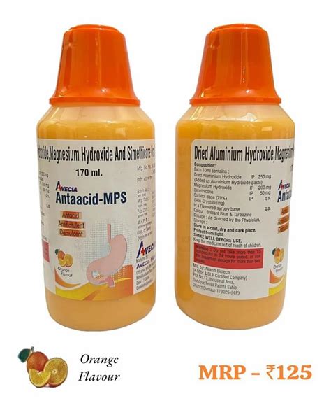 Antacid Syrup Pack Size 170 Ml At ₹ 125 Bottle In New Delhi Id