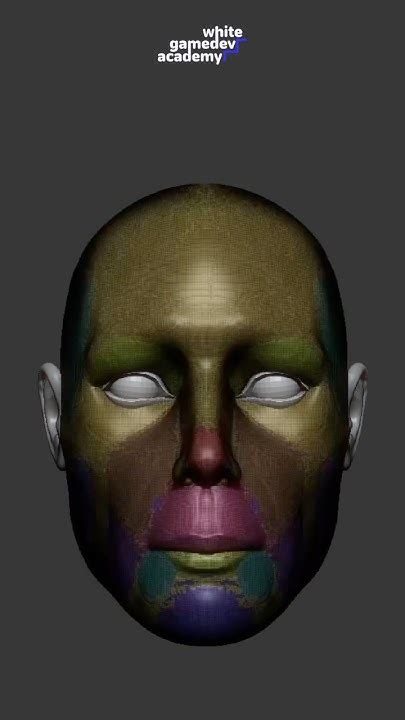 Анатомия головы для 3d персонажа🔥 ссылка на пошаговый урок в шапке 🤘и обязательно подпишитесь