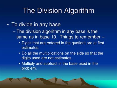 ppt arithmetic algorithms in different bases powerpoint presentation