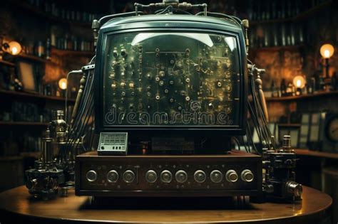 Retro Analog Device For Industry And Scientific Research And