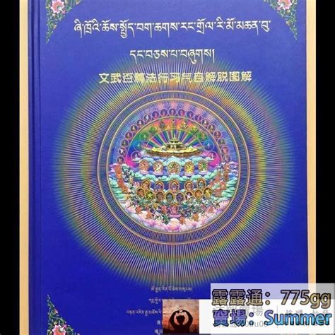 文武百尊法行習氣自解脫圖解唐卡畫像16開 露天市集 全台最大的網路購物市集