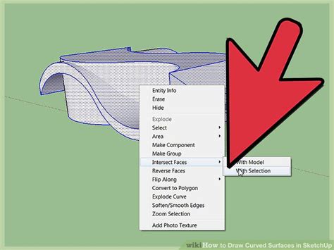How To Draw Curved Surfaces In Sketchup 12 Steps With Pictures