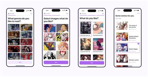 Comics Mobile App Behance