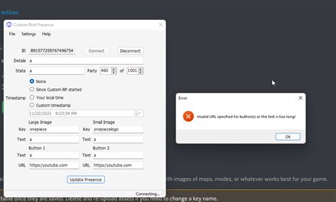 Problem Issue Maximmax Discord CustomRP GitHub