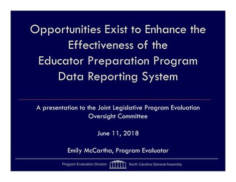 Educator Preparation Program Presentation Ppt