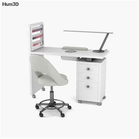 Manicure Table 3d Model Furniture On Hum3d