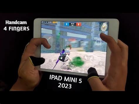 IPAD MINI 5 2023 HANDCAM PUBG MOBILE 4 FINGERS CLAW FULL GYRO IPhone Wired