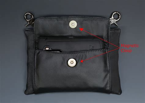 Small Trigger Clip Concealment Bag Ace Leather Goods Inc