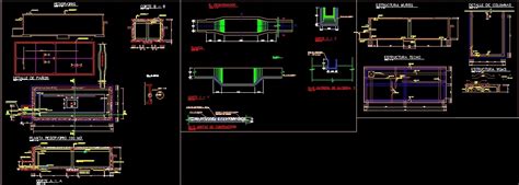 Reservoir Water Tank Dwg Block For Autocad • Designs Cad