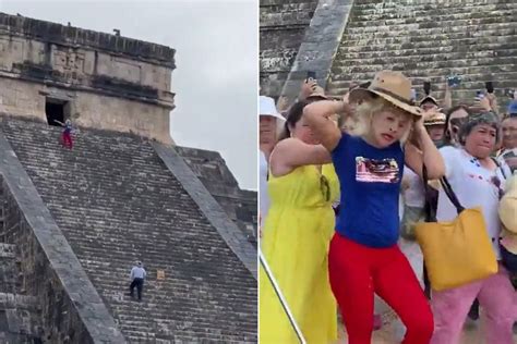 Tourist Behavior ‘prison Sacrifice Angry Crowd Berates Tourist Who