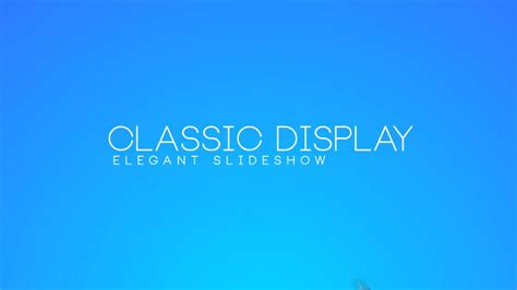Classic Display Download Videohive 19059686