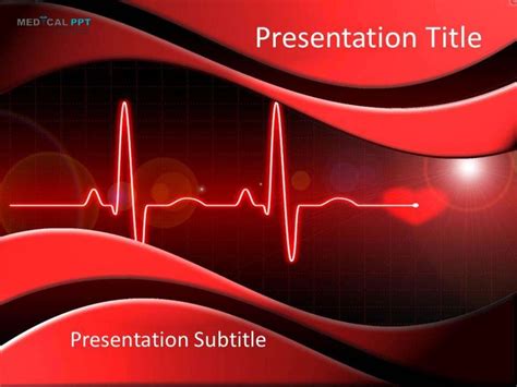 Heart Cardiology Powerpoint Template