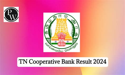 TN Cooperative Bank Result 2024 Out Cut Off Marks Merit List