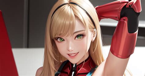 アンドロイド サイバースーツ コムノイド クリス たーぽんai絵研究家のイラスト Pixiv