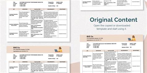 Customer Service KPI Template In Word Google Docs Download Template Net
