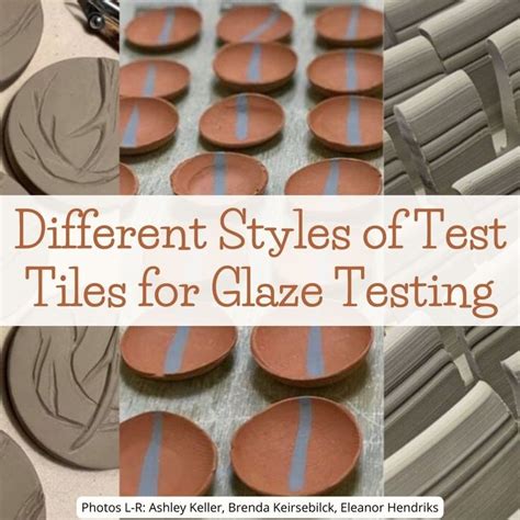 Different Styles Of Test Tiles You Can Make For Glaze Testing Sue