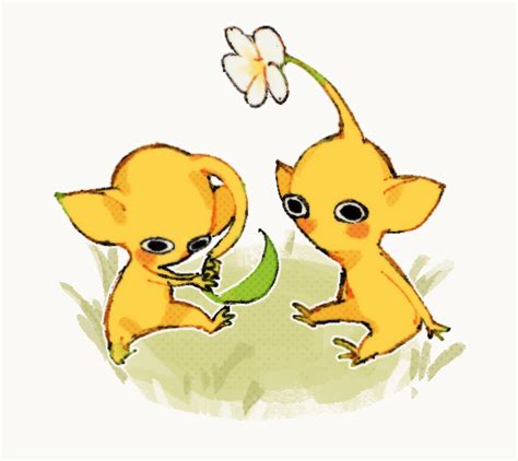 Yellow Pikmin Pikmin Drawn By Pollo Pollo Pom Danbooru
