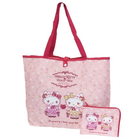 【楽天市場】ハローキティ ショッピングバッグ 折りたたみエコバッグ Dolly Mix サンリオ ケイカンパニー お買い物かばん キャラクター