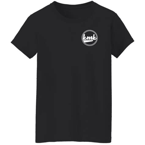 Kallmekris Merch Kmk Round Logo Hoodie Black Tiotee