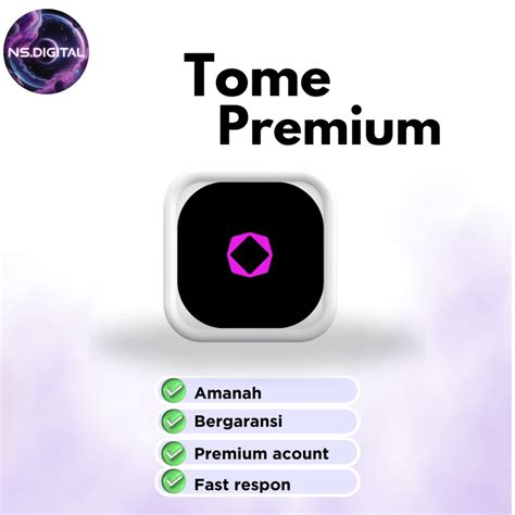 Jual Tome Ai 𝓐𝓘 Presentation Slides Maker Instant Delivery Full
