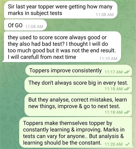 Toppers Make Themselves Topper By Constantly Learning Deepak Poonia
