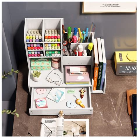 Estante Organizador De Escritorio Y Oficina Papelería 84l Promart