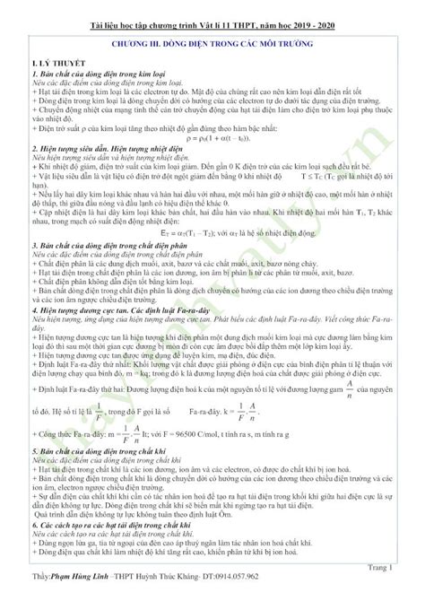 PDF Tài liệu học tập chương trình Vật lí THPT năm Tài liệu học tập chương trình Vật lí