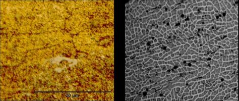 AA6061 T6 Base Metal Microstructure A OM Micrograph B SEM