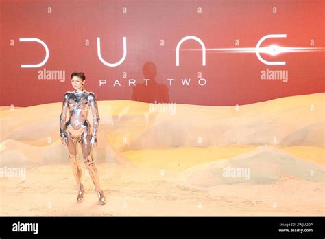 Zendaya Warner Bros Pictures Legendary Present The World Premiere Of Dune Part Two