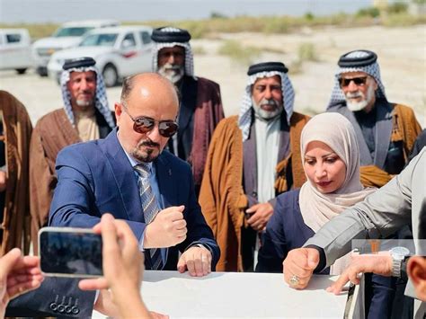 ذي قار وضع حجر الأساس لـ 3 مشاريع بتمويل من البنك الدولي المربد