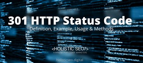 301 Response Status Code Definition Example Usage Methods