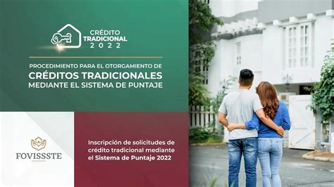 Crédito Tradicional Fovissste Mediante Sistema De Puntaje 🏚