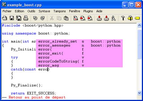 OmniCppComplete In Action