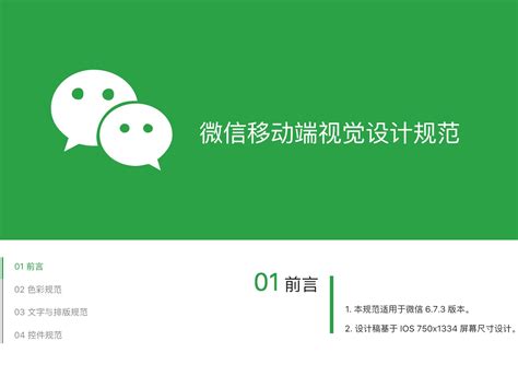 微信IOS端视觉设计规范 RuBBBy 站酷ZCOOL