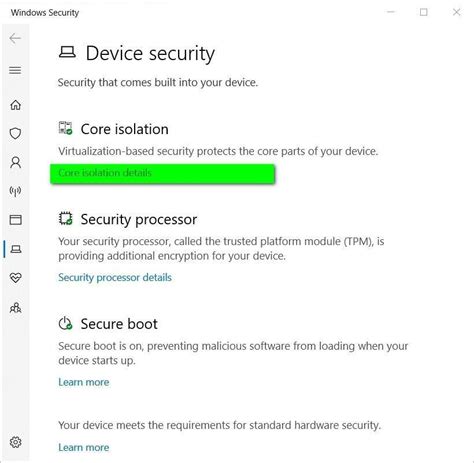 How To Activate Virtualization Based Security And Core Isolation In Windows 10