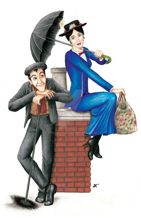 Mary Poppins And Bert By Jmkohrs On Deviantart