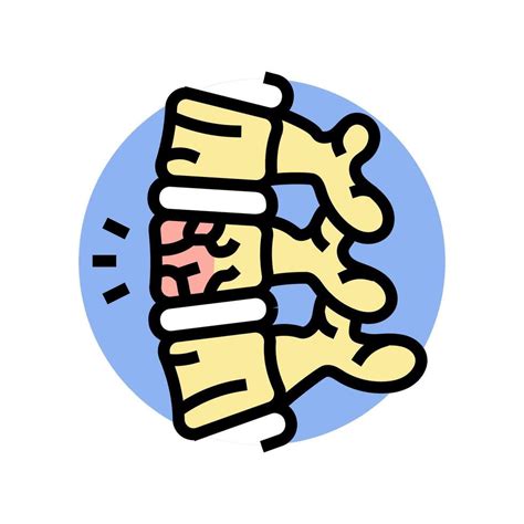 Compression Injuries Color Icon Illustration 46342927 Vector Art At