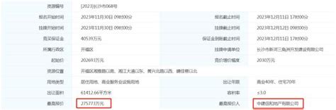 楼面价14968元平！中建信和摘得文昌阁双地铁口一线临江地块！新地王诞生！ 长沙象盒资讯