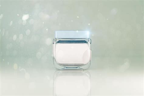 Premium Photo Empty Cream Jar