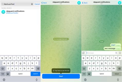 Guide on RdpGuard and Telegram Integration: Creating a Telegram Bot and Sending Messages
