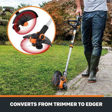 WORX V Power Share GT String Trimmer Wheeled Edger Walmart Canada