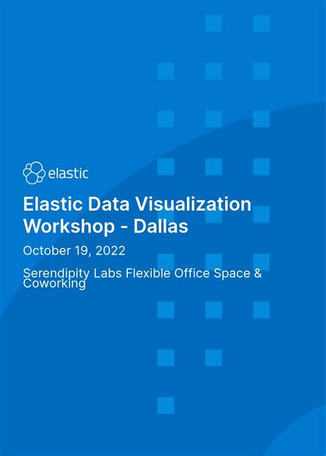 Spencer Tuckett On Linkedin Elastic Data Visualization Workshop Dallas