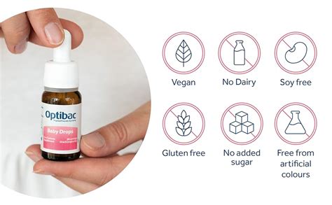 Optibac Probiotics Baby Drops 30ml Vegan Digestive Probiotic