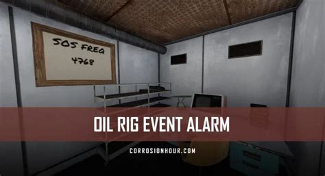 Rust Electricity Oil Rig Event Alarm Rust Building Guides