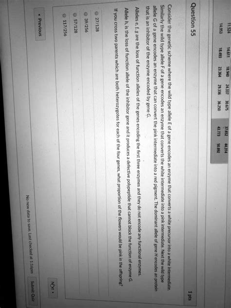 Solved If You Cross Allele Siniarerthe Question Previous 117256 I1